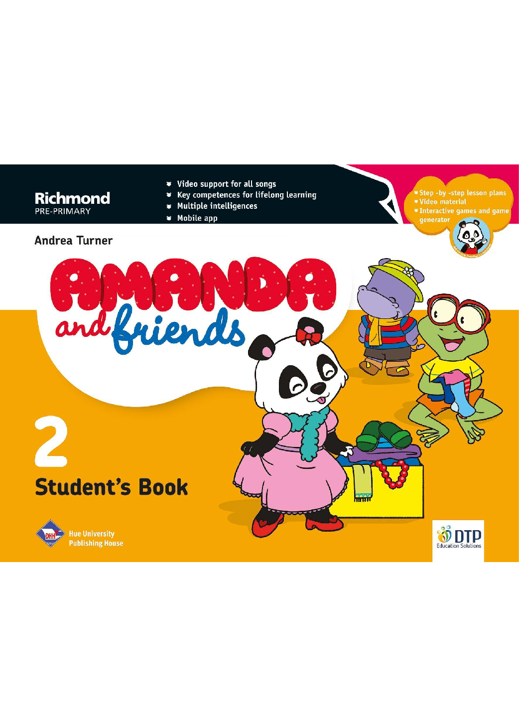 Amanda & Friends Student's Book Level 2 with Sticker & Pop out - Giá ...