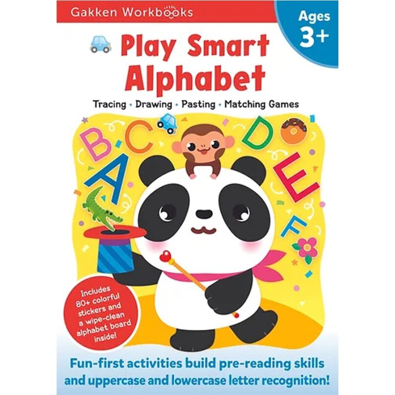 Sách Play Smart Alphabet 3+- Giá bán 168,000 vnđ - Tập đoàn Giáo dục ...